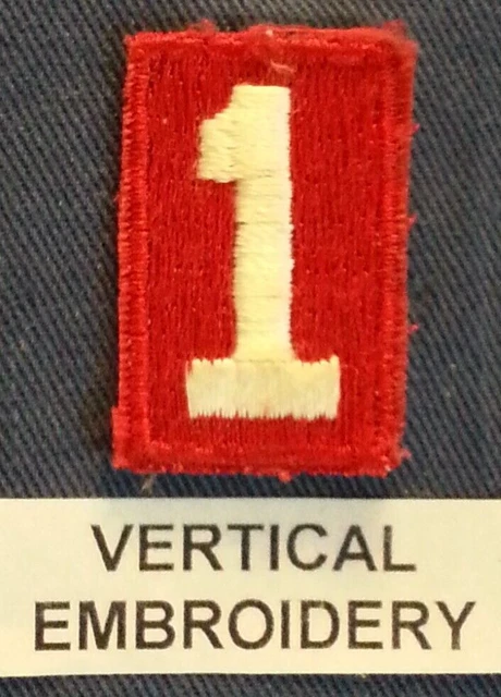 BSA RED TROOP UNIT NUMBER 1 - FULLY EMBROIDERED VERTICAL 1960's~1992 ...