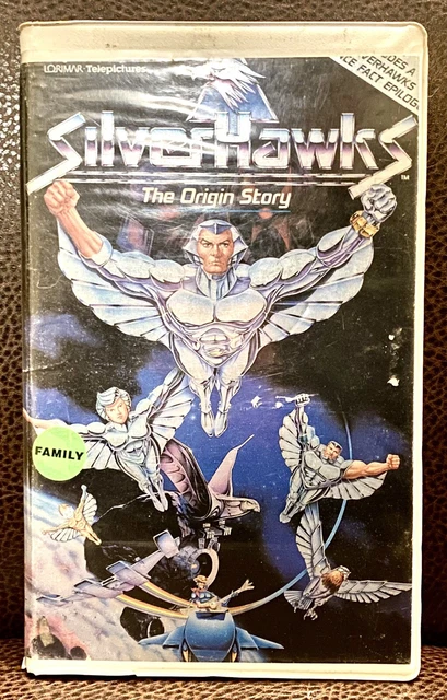 SILVERHAWKS “THE ORIGIN Story” (1986 VHS) Lorimar Rankin/Bass KLV-TV £4 ...