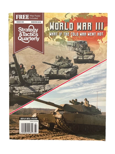 STRATEGY & TACTICS Military History Magazine #4 With Map Poster - World ...