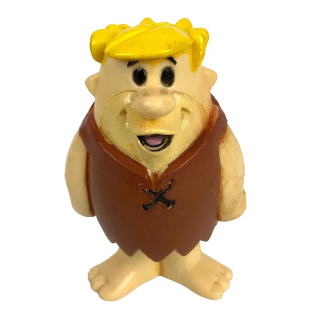 BARNEY RUBBLE THE Flintstones PVC Toy Hanna Barbera Collectible Figure ...