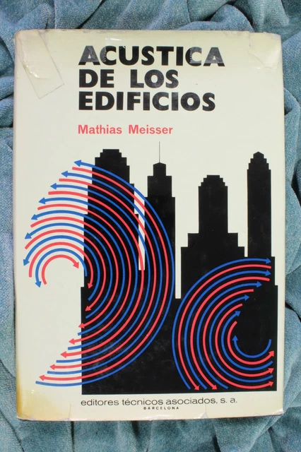 LIVRE ACOUSTIQUE DES bâtiments. Mathias Meisser 1ère édition. 1973 EUR ...