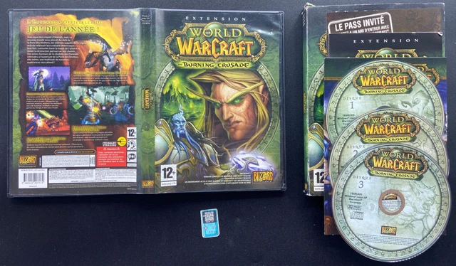 JEU WORLD OF warcraft the burning crusade PC CD-ROM Windows en Boite ...
