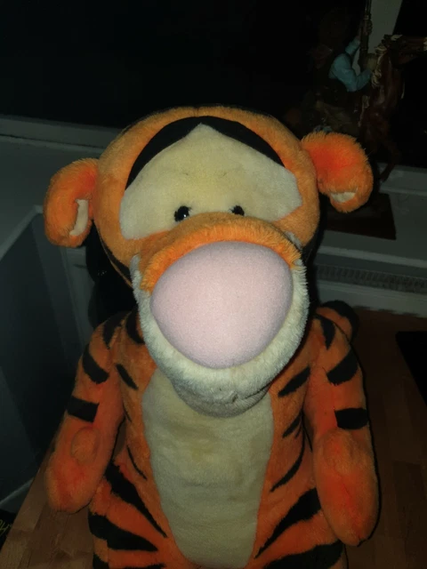 TIGGER TALKING & I talk" Disney 22 Inch extra large Plush soft toy ...