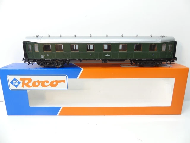 ROCO H0 45450 Personenwagen 1./2.Kl., BBÖ, DC, NEM, NEU in OVP #54141 EUR 25,90 - PicClick DE