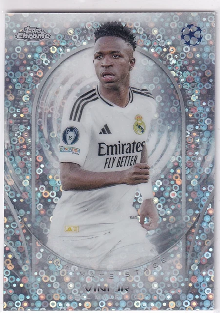TOPPS CL CLUB Competition 2025 N º USC-43 Vini Jr . Ultimate Etapa EUR ...