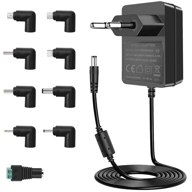 ALIMENTATION 5V DC Adaptateur d'alimentation AC 100V ~ 240V pour 5Volt ...