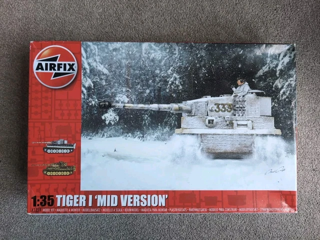 AIRFIX TIGER I 'Mid. Version' Model Kit A1359 in 1:35 Scale £29.00 - PicClick UK