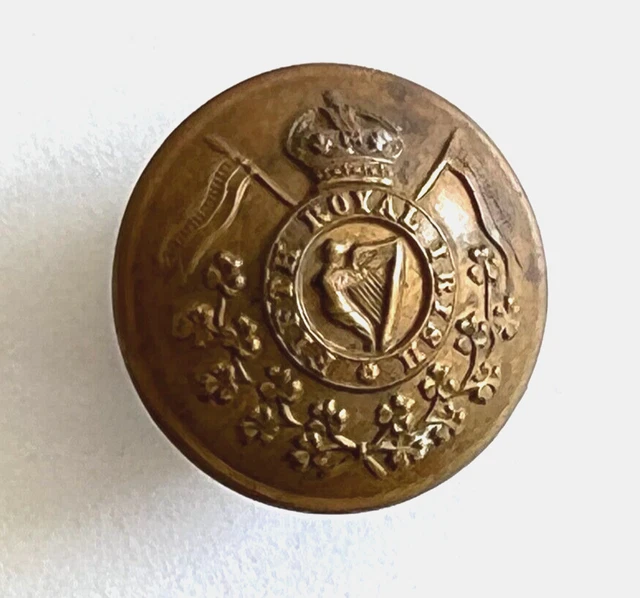 WW1 FIFTH ROYAL Irish Lancers Button 25 mm Gaunt London £8.56 - PicClick UK