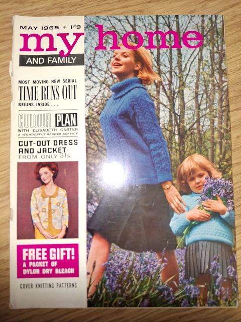 MY HOME MAY 1965 Vintage Women’s Magazine Knitting Sewing Cookery £4.35 ...