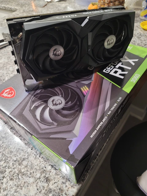 MSI GEFORCE RTX 3060 Gaming X 12GB GDDR6 Graphics Card EUR 234,01 ...