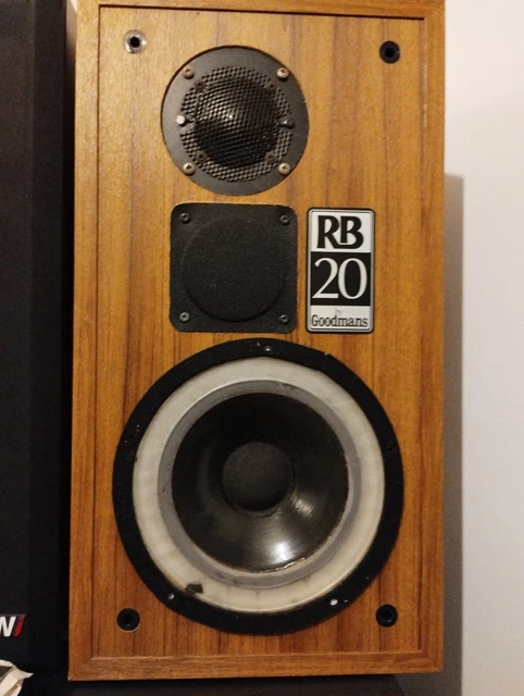 PAIR OF GOODMANS RB20 speakers - Legendary British speakers £208.71 - PicClick UK