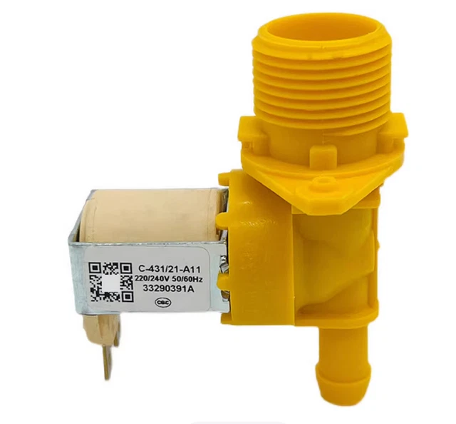1PC NEW WATER inlet valve H33290391A Input 220V for Washing Machine Ice ...