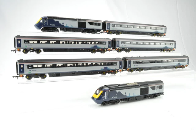 HORNBY OO GAUGE - R3698 Scotrail 7 Car Class 43 HST Set Train £549.95 ...