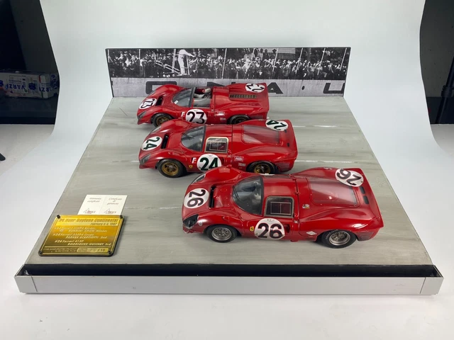 MG MODEL PLUS - 1:12 - Ferrari 330 P4 - 1967 Winner Parade Daytona 24hr ...