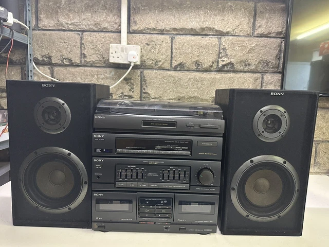 VINTAGE SONY XO-D301 Compact Hi-Fi Stereo System PLEASE READ £15.00 ...