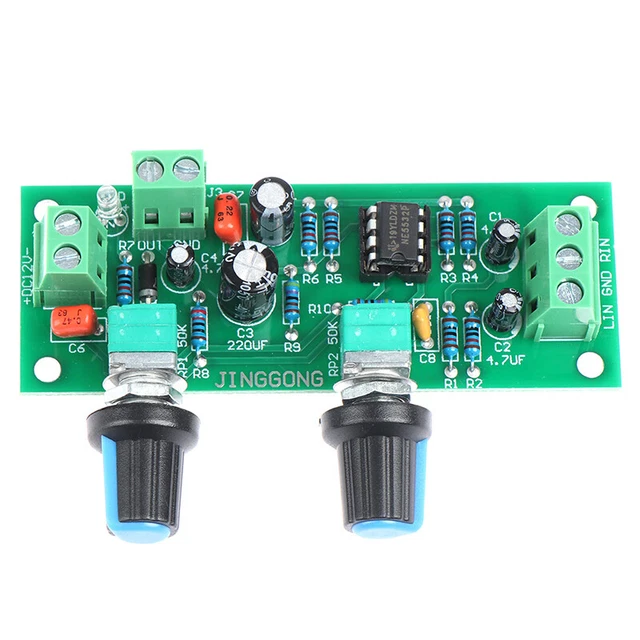 SINGLE SUPPLY LOW pass filter board subwoofer preamp board 2.1 channel ... SINGLE SUPPLY LOW pass filter board subwoofer preamp board 2.1 channel ...