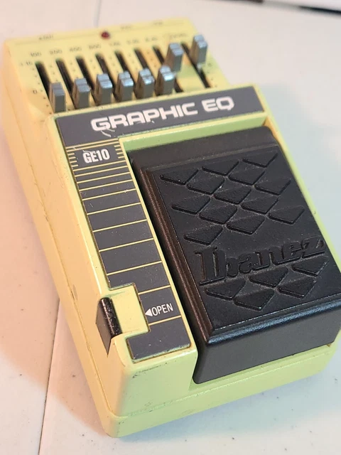 IBANEZ GE10 GRAPHIC EQ Made In Japan NOT TESTED - Parts or Repair Non ...