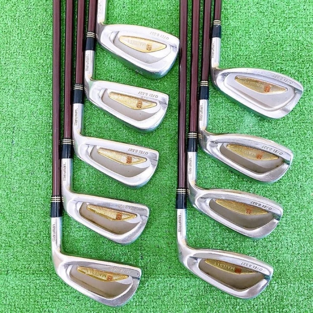 MAJESTY ROYAL IRON Set 4-9 Pw Aw Sw 9pc RH Graphite Regular Men Golf ...