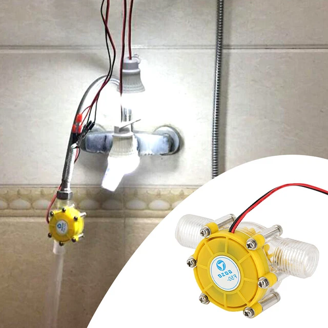 DC 5V 12V 80V High Power Mini Pump Tap Micro Hydro Generator Water Flow ...