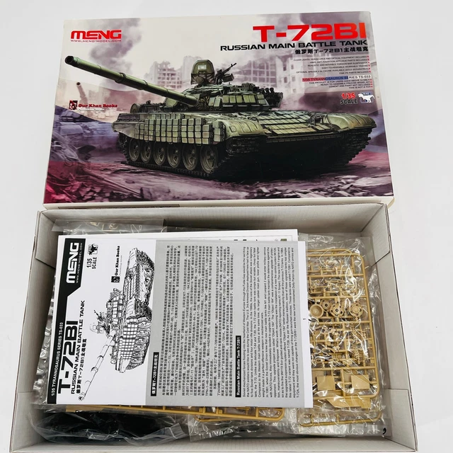 CHAR DE COMBAT principal russe modèle 1/35 T-72B3 #TS-028 EUR 50,33 - PicClick FR