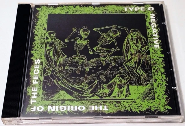 TYPE O NEGATIVE CD The Origin Of The Feces Super Zustand neuwertig ...