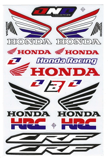 HONDA MOTORCYCLES 21 Aufkleber Sticker Set Logo Emblem Sign EUR 5,99 ...