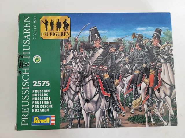 REVELL AIRFIX COMPATIBLE 1/72 Scale 2575 Napoleonic Prussian Hussars £ ...