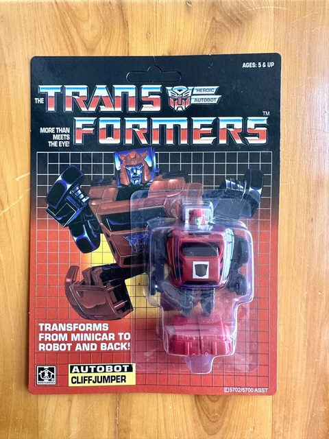NEW TRANSFORMERS G1 Reissue Red Cliffjumper Action Figure 80's Toy UK £ ...