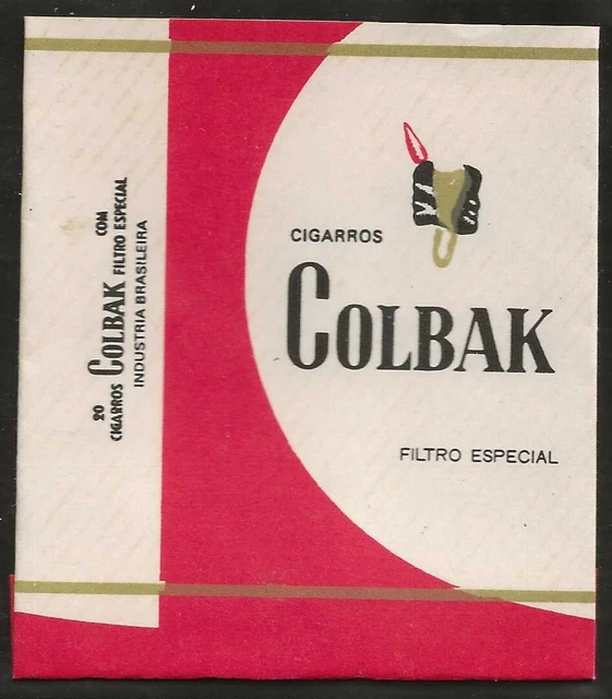 VINTAGE CIGARETTE/TOBACCO PACKET-#2849- Empty Pack - Colbak Filtro ...