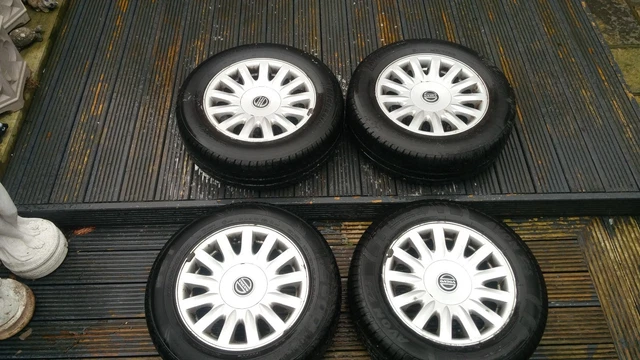 VOLVO 940 PHOLUS 15" Alloy Wheels with Tyres - ET25 6J 5x108 195/65/15 ...