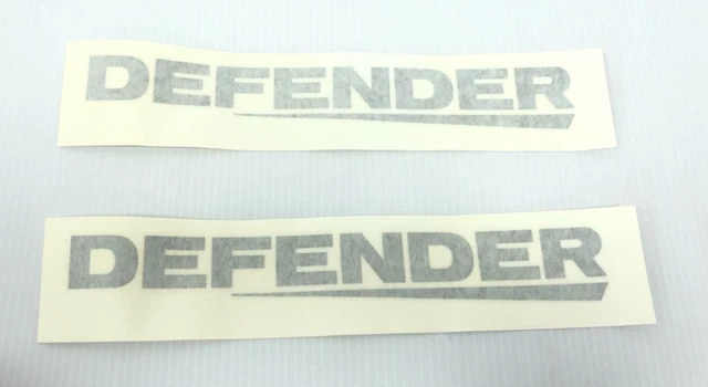 GENUINE LAND ROVER Defender 07-16 "Defender" Name Plate (Pack of 2 ...
