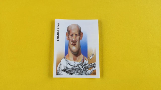 FIGURINA STICKER PANINI Calciatori 1993 94 Caricatura Lombardo N 366 ...