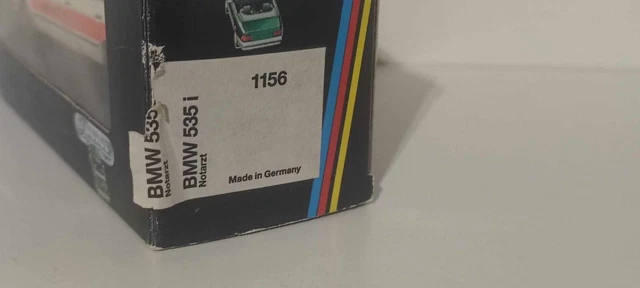1/43 BMW 535 i notruf 112 smur urgences ambulance brandweer pompiers ...
