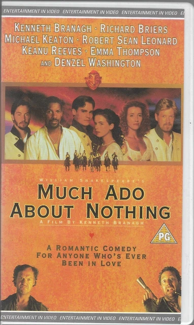 WILLIAM SHAKESPEARE'S: MUCH Ado About Nothing (VHS, 1994) £7.48 ...