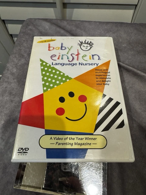 RARE BABY EINSTEIN DVD Digital Board Book 2000 Y2K Vintage FHE Kids ...