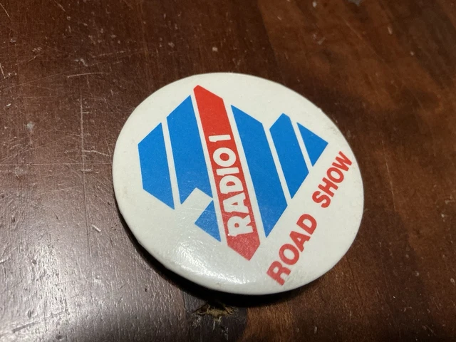 BBC RADIO 1 Road Show Vintage Pin Badges Promotional pin Collectable £3 ...