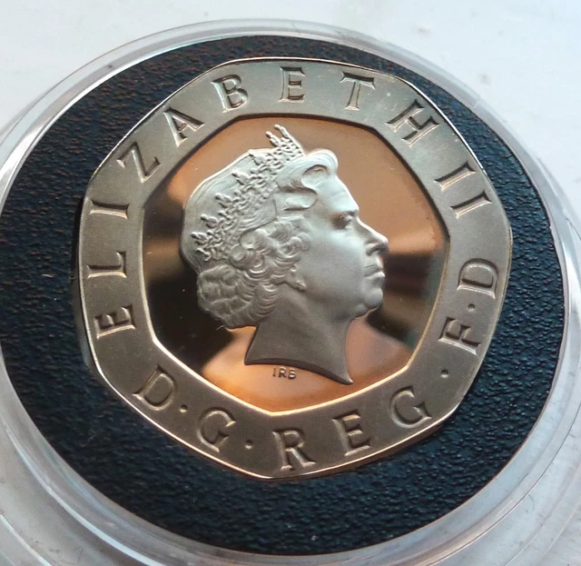 2006 ROYAL MINT Sterling Silver Proof 20p lovely very scarce coin £1.16 ...