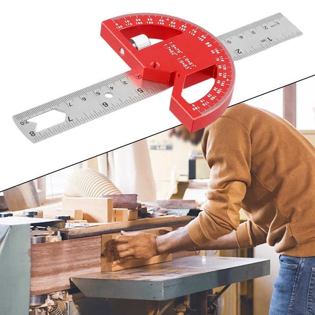 OUTIL PROFESSIONNEL DE mesure d'angle pour dessiner des lignes cercles ...