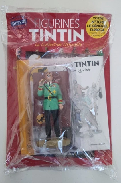 FIGURINES TINTIN LA collection officielle Atlas N°108 Le Général ...
