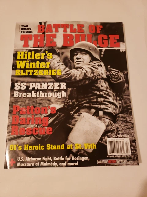 BATTLE OF THE BULGE WINTER 2023 WWII HISTORY MAGAZINE SOVEREIGN MEDIA ...