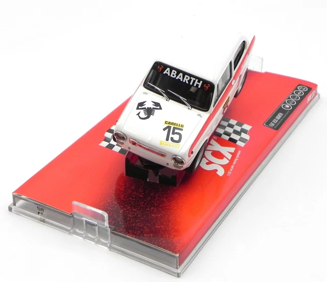 SCX SCALEXTRIC FIAT 850 Abarth slot car scala 1:32 Ref. 64550 boxed EUR ...