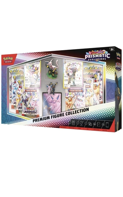 POKEMON PRISMATIC EVOLUTIONS Premium Figure Collection New Sealed £125. ...