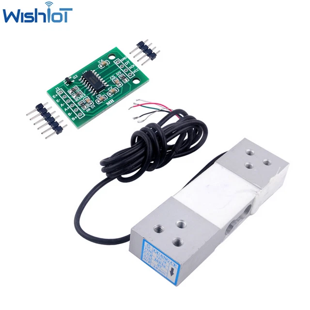 100KG DIGITAL LOAD Cell Weight Sensor and HX711 AD Converter Breakout ...