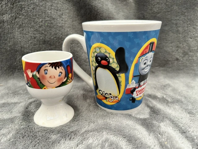 FIREMAN SAM & Pingu & Bob The Builder & Thomas & Friends Small Ceramic ...