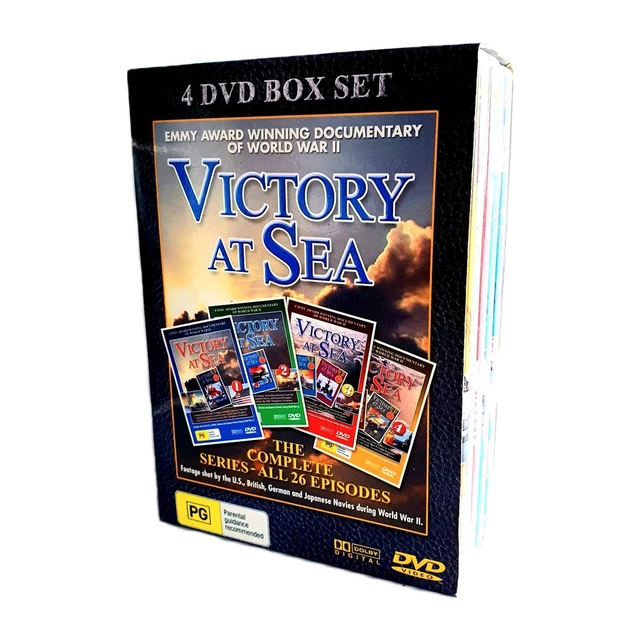 VICTORY AT SEA DVD Complete Series Box Set, WWII 2 Documentary, Region ...