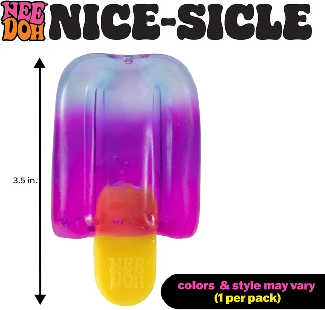 SCHYLLING NEEDOH POPSICLE Blind Box Sensory Squishy Cube Stress Relief ...