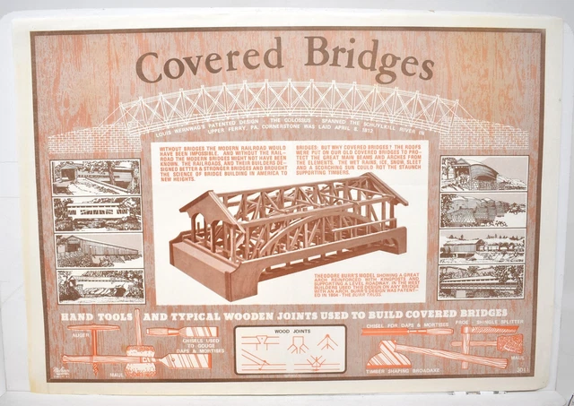 1970S COVERED BRIDGE Auger Maul Chisel Gouge Dap Mortise Froe Shingle ...