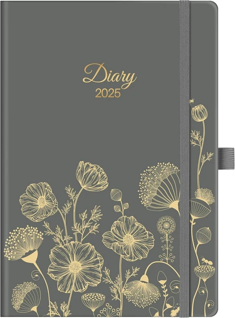 2025 DIARY - A5 2025 Week to View, Jan. 2025 - Dec. 2025, 2025 Planner ...