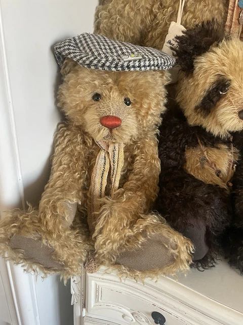 CHARLIE BEARS MR Chips, Rare Mohair. Isabelle Lee Charlie bear Tags ...