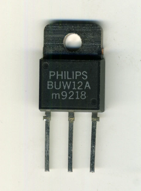 PHILIPS BUW12A NPN Power Transistor SOT93 450V 8A $13.57 - PicClick CA